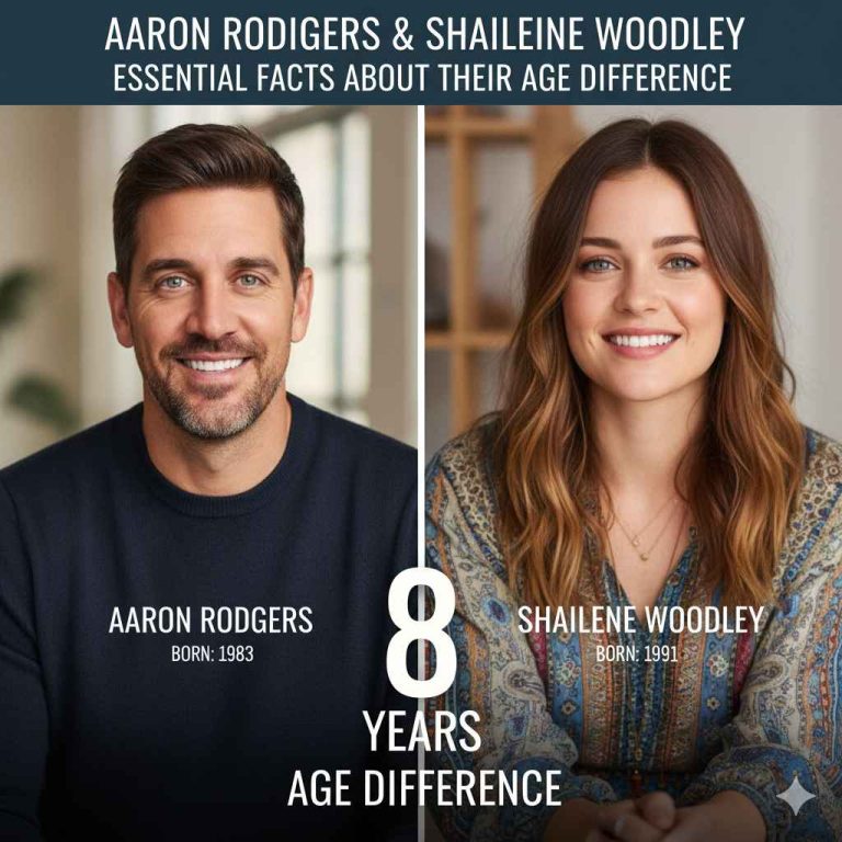 Aaron Rodgers Shailene Woodley Age Difference: Essential Facts